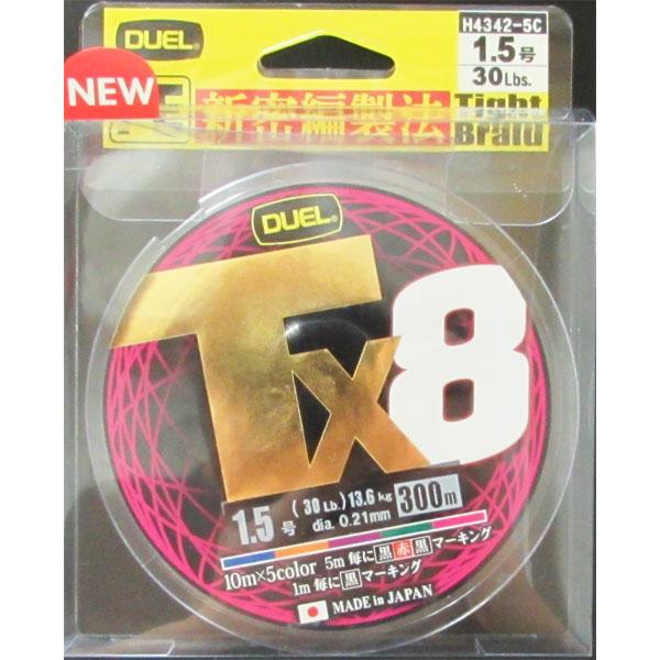 DUEL 【未使用/未開封中古品】デュエル Tx8 1.5号 300m巻 ネコポス対応商品 : ギル Yahoo店 - 通販 - Yahoo!ショッピング