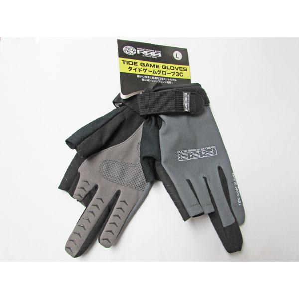 Rivalley 【中古未使用品※タグ付き】リバレイ RBB タイドゲームグローブ3C 7681 グレー サイズ：L ネコポス対応商品 : ギル Yahoo店 - 通販 - Yahoo!ショッピング