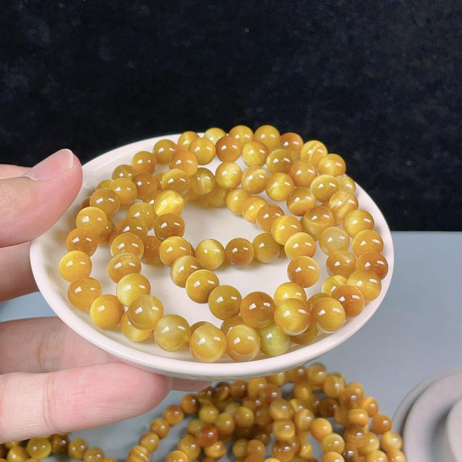 PROME 天然石 ゴールデンタイガーアイ 8-8.5mm ブレスレット NO.P07 : 天然石工場直売店 PROME - 通販 - Yahoo!ショッピング