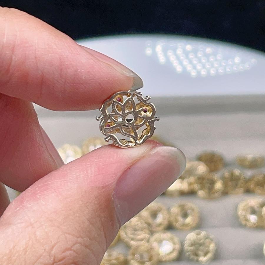 PROME 瑠璃 銅 貫通孔 NO.P1053 :P1053:PROME - 通販 - Yahoo!ショッピング