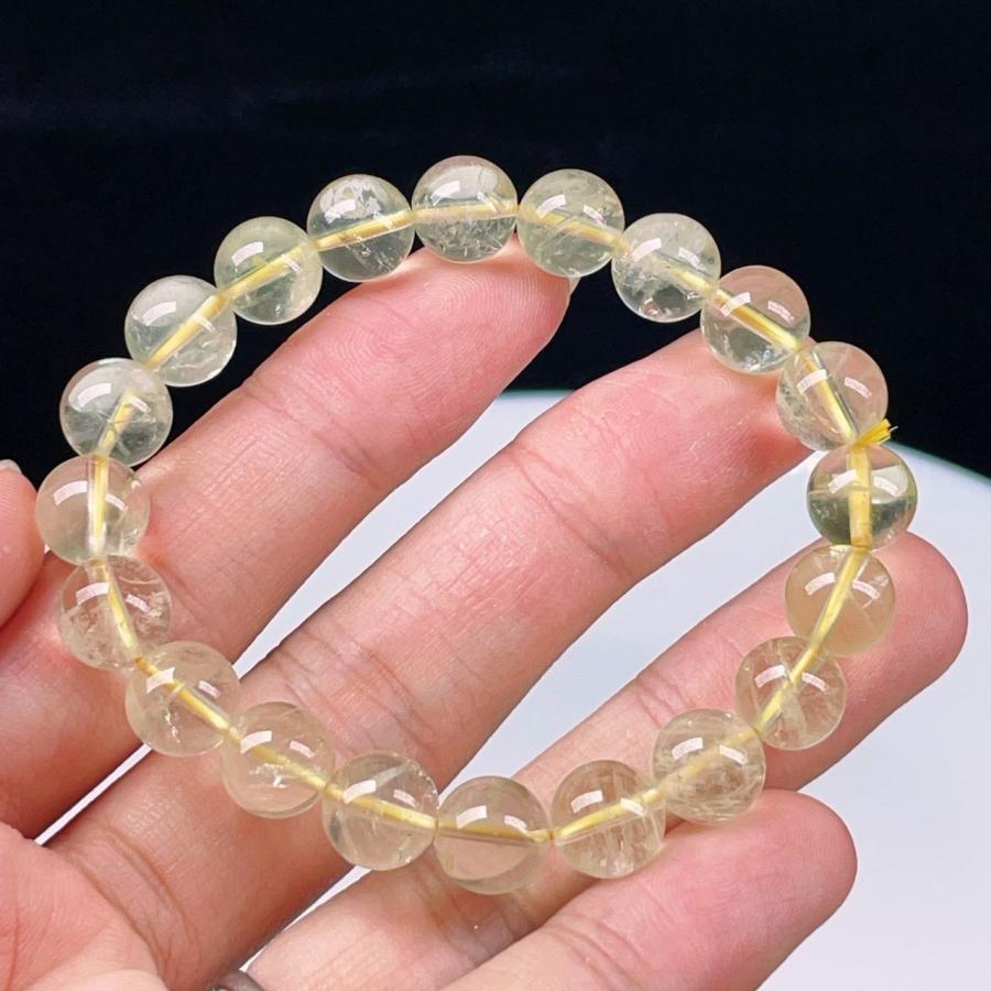 PROME 天然石 レモンクォーツ 9-10mm ブレスレット NO.P1420 : 天然石工場直売店 PROME - 通販 - Yahoo!ショッピング