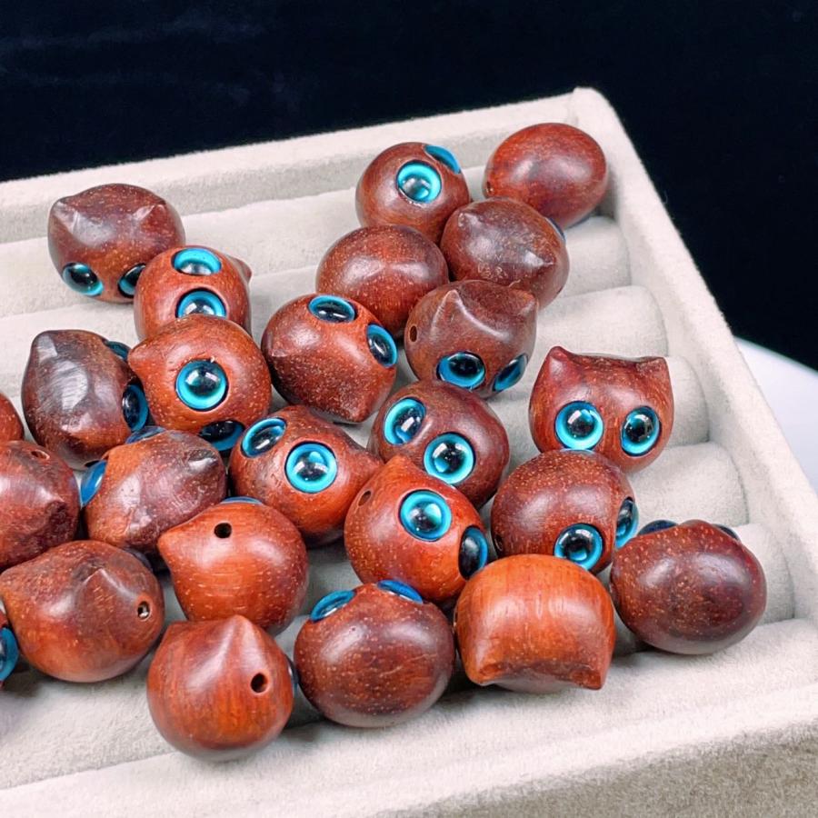 PROME 天然木 紫檀 猫 貫通孔 NO.P1475 : 天然石工場直売店 PROME - 通販 - Yahoo!ショッピング