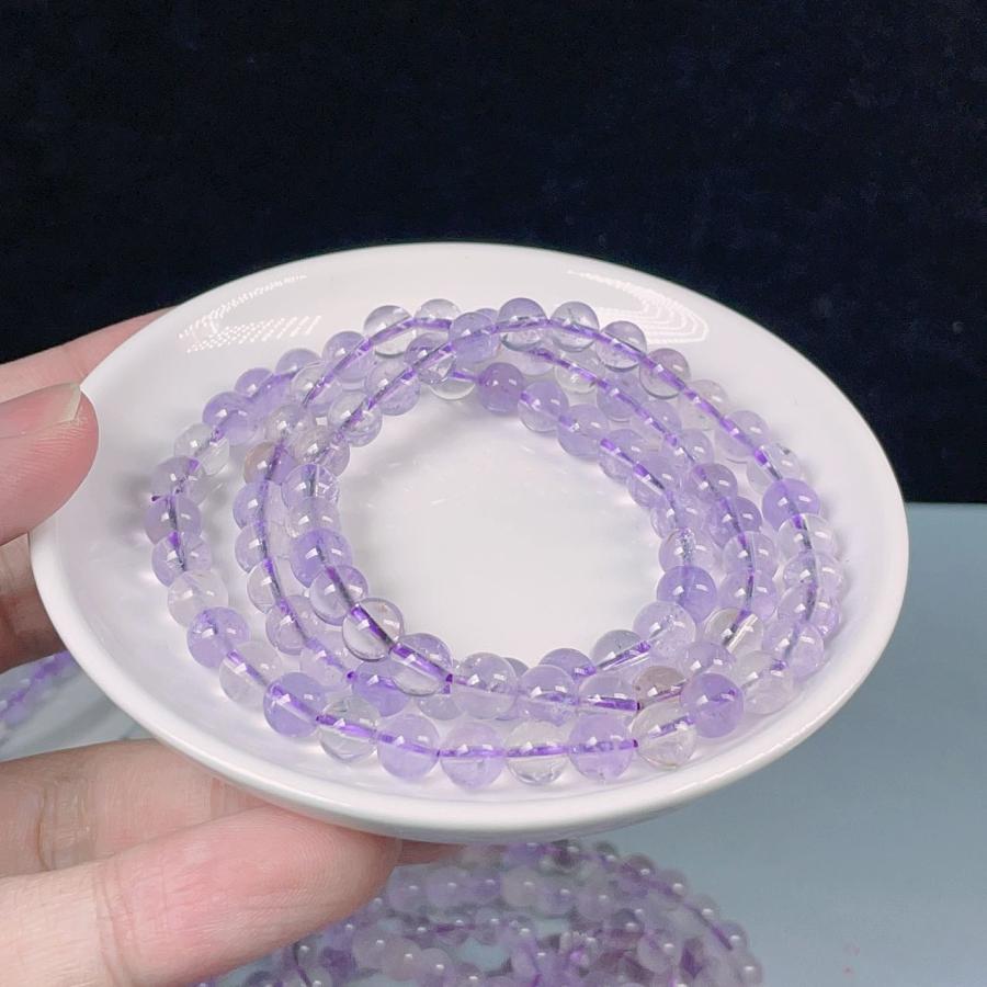 PROME 天然石 アメトリン 三連 6mm ブレスレット NO.P19 : 天然石工場直売店 PROME - 通販 - Yahoo!ショッピング