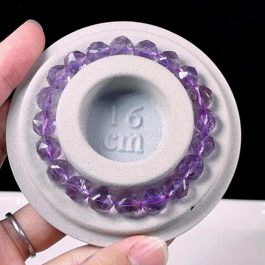 PROME 天然石 アメジスト 10mm ブレスレット NO.P366 : 天然石工場直売店 PROME - 通販 - Yahoo!ショッピング