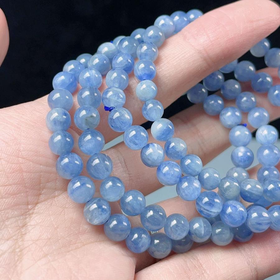 PROME 天然石 カイヤナイト 6-7mm ブレスレット NO.P92 :P92:PROME - 通販 - Yahoo!ショッピング