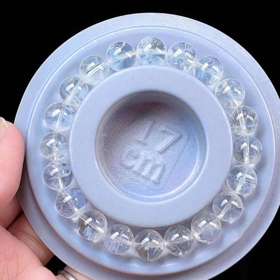 PROME 天然石 一点物 エンジェルラダークォーツ（ディスロケーションクォーツ）ブレスレット NO.V16993 : 天然石工場直売店 ...