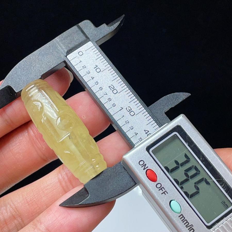 PROME 天然石 一点物 リビアングラス 九眼天珠 手彫り 貫通孔 NO.V2345 : 天然石工場直売店 PROME - 通販 ...