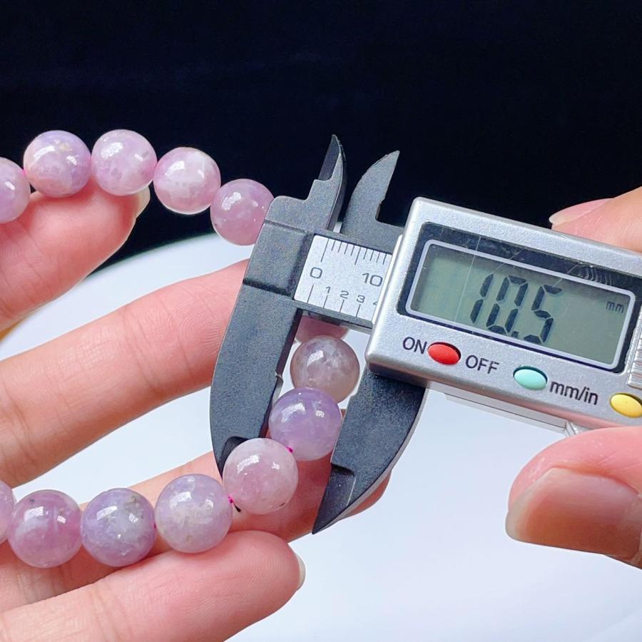 PROME 天然石 一点物 ピンク トルマリン (モザンビーク産）ブレスレット NO.V3193 :V3193:PROME - 通販 ...