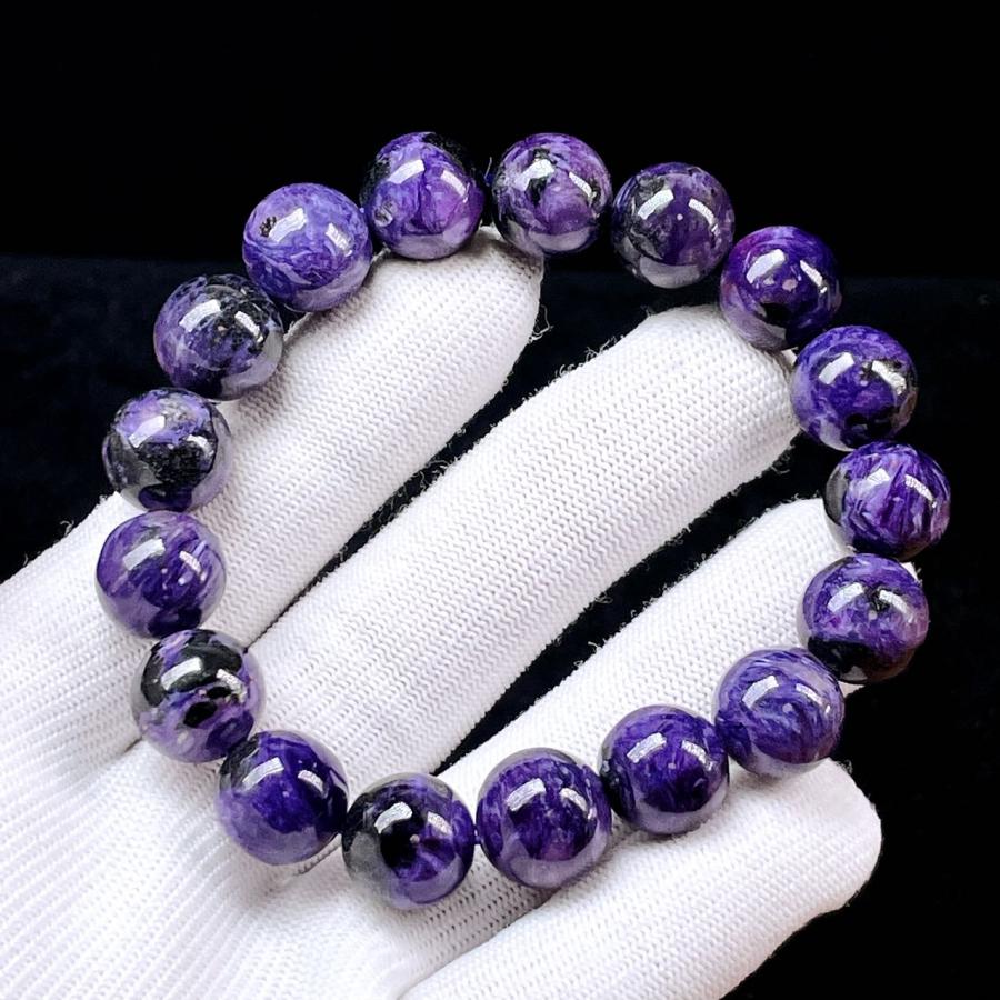 PROME 天然石 一点物・チャロアイト・ロシア産・ブレスレット・ NO.V38709 : v38709 : 天然石工場直売店 PROME - 通販 - Yahoo!ショッピング