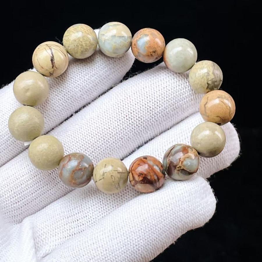 PROME 天然石 一点物・Impressionstone・インプレッションストーン・アメリカ産・ブレスレット NO.V52285 : 天然石 ...