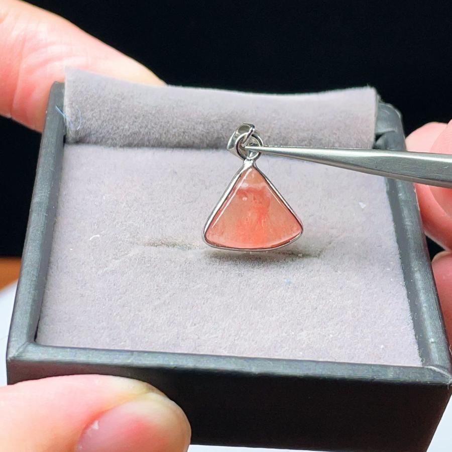 PROME 天然石 一点物 インカローズ （アルゼンチン産） 白銅 NO.V5267 : 天然石工場直売店 PROME - 通販 ...