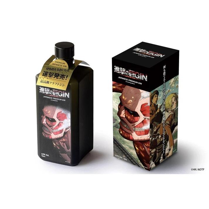 進撃の巨GIN 【化粧箱付き】八王子蒸溜所 : GLOBAL GIN GALLERY - 通販 - Yahoo!ショッピング