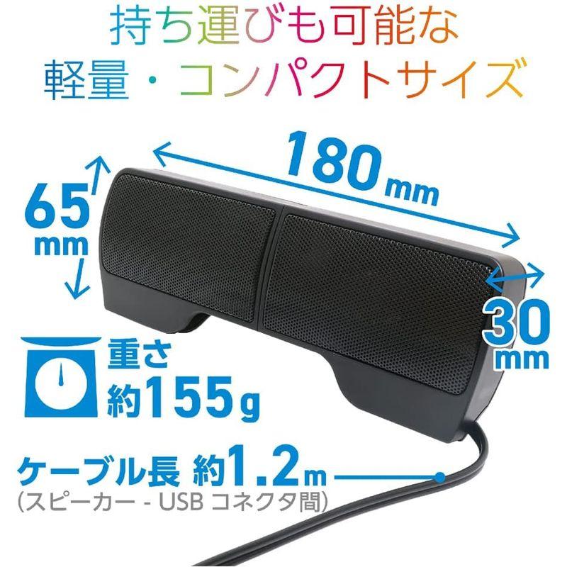 2WAYコンパクトUSBスピーカー USP-01/BK ミヨシ :20230817202753-00093:宜野湾ストア - 通販 - Yahoo!ショッピング
