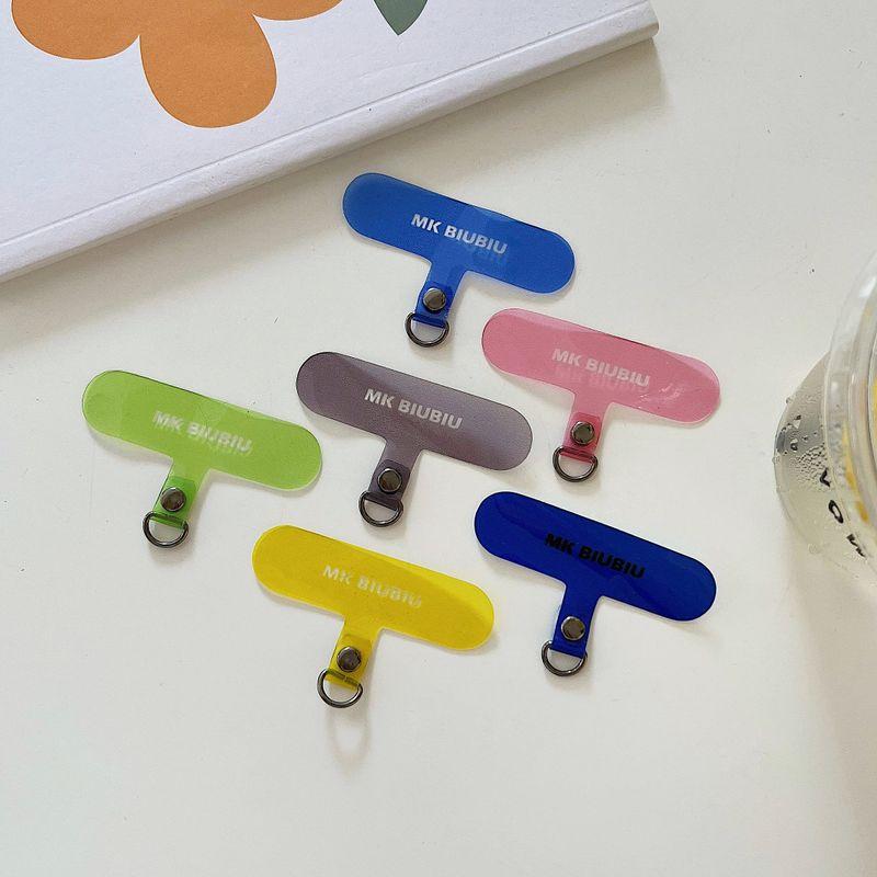 6枚 ストラップホール 外付け かわいい カード式 スマホ 汎用 ストラップホルダー 落下防止 ストラップ シート iPhone用 andr : 20230908101228-00105 ...