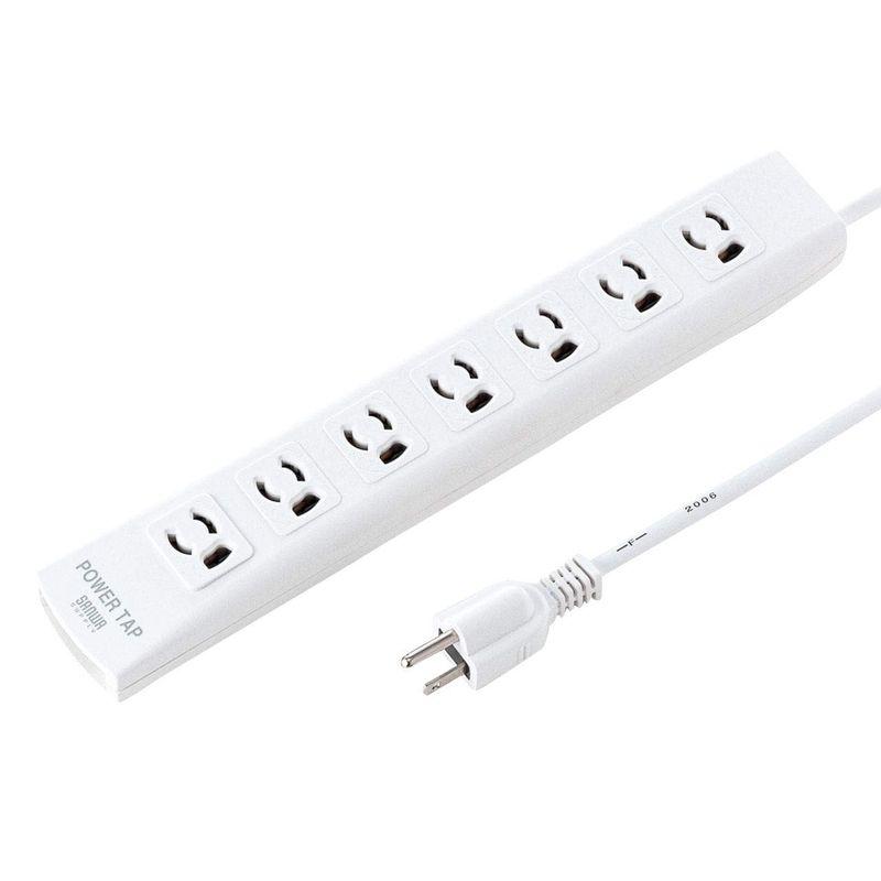 サンワダイレクト 電源タップ 7個口 5m 3P 雷ガード マグネット PSE取得 700-TAP040 :20231118055738-00178:宜野湾ストア - 通販 - Yahoo ...