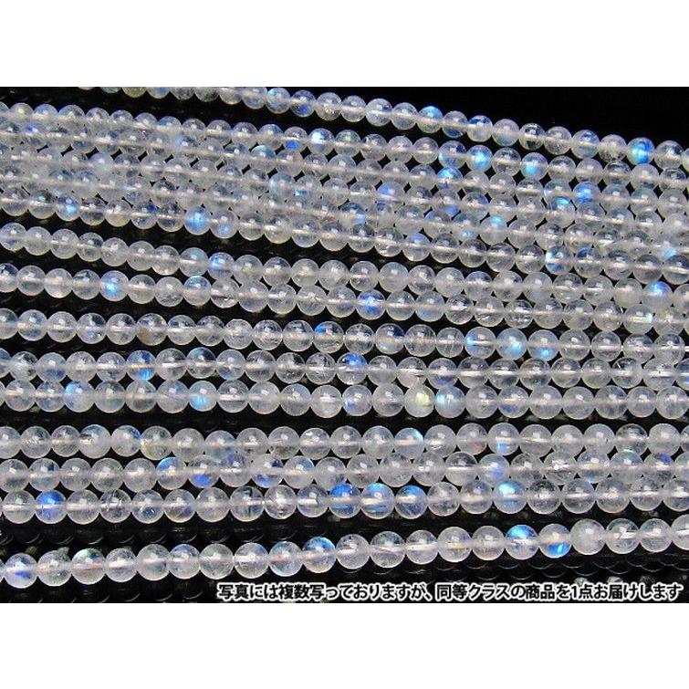 虹入り ムーンストーン 一連 5mm 《rv》 h36-40 : 銀座東道 天然石専門店 - 通販 - Yahoo!ショッピング