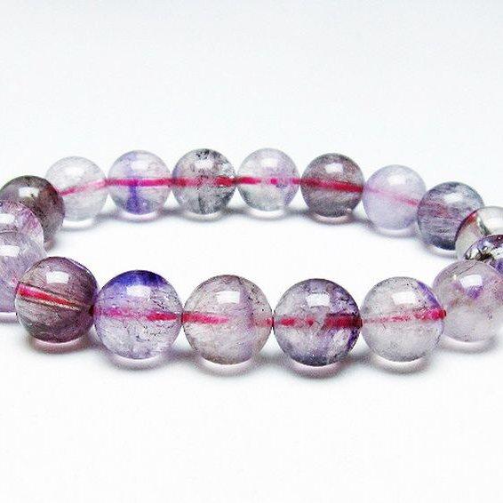 セイクリッドセブン ブレスレット 11mm t226-8055 : 銀座東道 天然石専門店 - 通販 - Yahoo!ショッピング