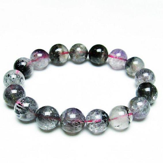 セイクリッドセブン ブレスレット 13mm t226-8343 : 銀座東道 天然石専門店 - 通販 - Yahoo!ショッピング