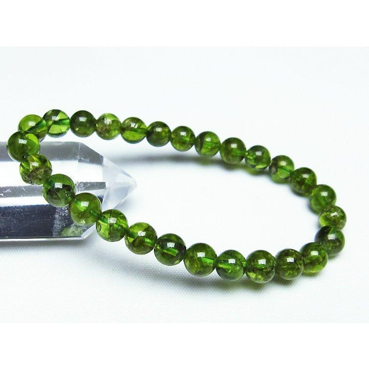 ペリドット ブレスレット 7mm t284-2250 : 銀座東道 天然石専門店 - 通販 - Yahoo!ショッピング