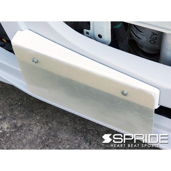 SPRIDE（エスプライド） N BOXカスタム（JF3・JF4） フロントバンパー専用ナンバーステー（塗装済/1COLOR） :spride-nboxcustom-jf3 ...