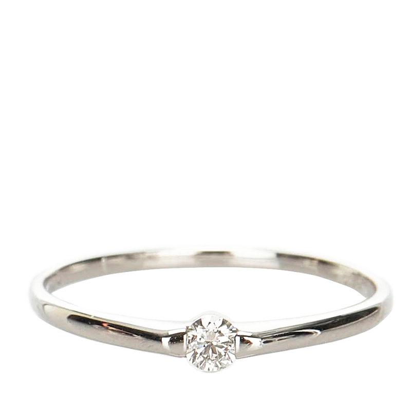 Pt900 プラチナ ダイヤ0.08ct リング 指輪 レディース 12号 中古 : 銀座パリス Yahoo!ショッピング店 - 通販 - Yahoo!ショッピング