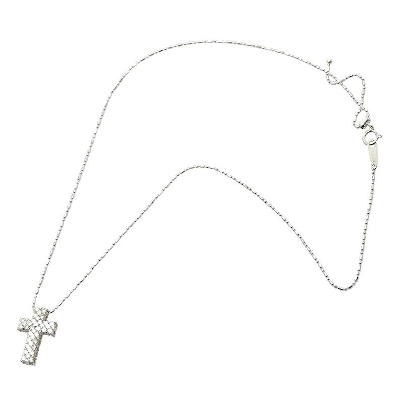 K18WG ホワイトゴールド ダイヤ1.02ct 田中貴金属 クロス ネックレス ペンダント レディース 中古 : 銀座パリス Yahoo!ショッピング店 - 通販 - Yahoo!ショッピング