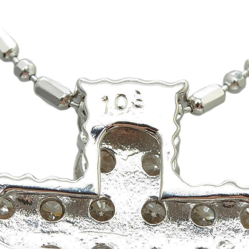 K18WG ホワイトゴールド ダイヤ1.02ct 田中貴金属 クロス ネックレス ペンダント レディース 中古 : 銀座パリス Yahoo!ショッピング店 - 通販 - Yahoo!ショッピング