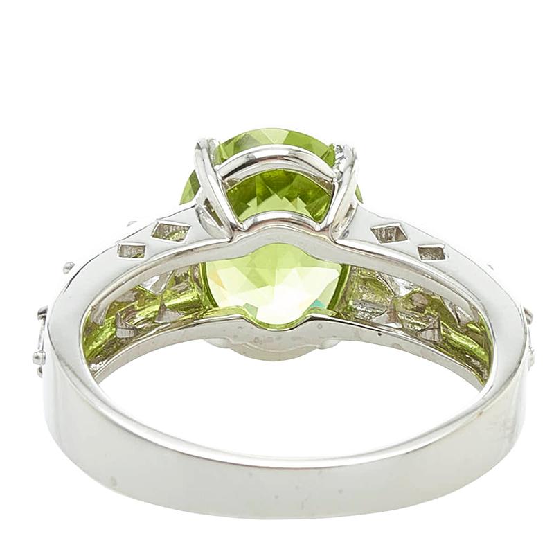タサキ K18WG ホワイトゴールド ペリドット4.18ct ダイヤ0.48ct リング 指輪 レディース TASAKI 14号 中古 : 銀座パリス Yahoo!ショッピング店 - 通販 ...