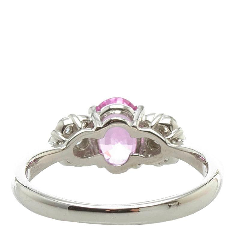 K18WG ホワイトゴールド ピンクサファイア0.94ct ダイヤ0.25ct リング 指輪 レディース 10号 中古 :1-0080995:銀座パリス Yahoo!ショッピング店 - 通販 ...