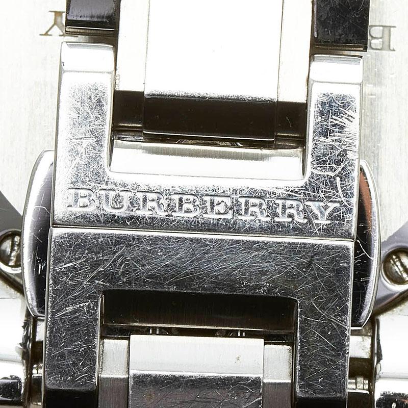 BURBERRY バーバリー 腕時計 BU9101 クオーツ ブラック文字盤 ステンレススチール メンズ 【中古】 : 銀座パリス Yahoo ...