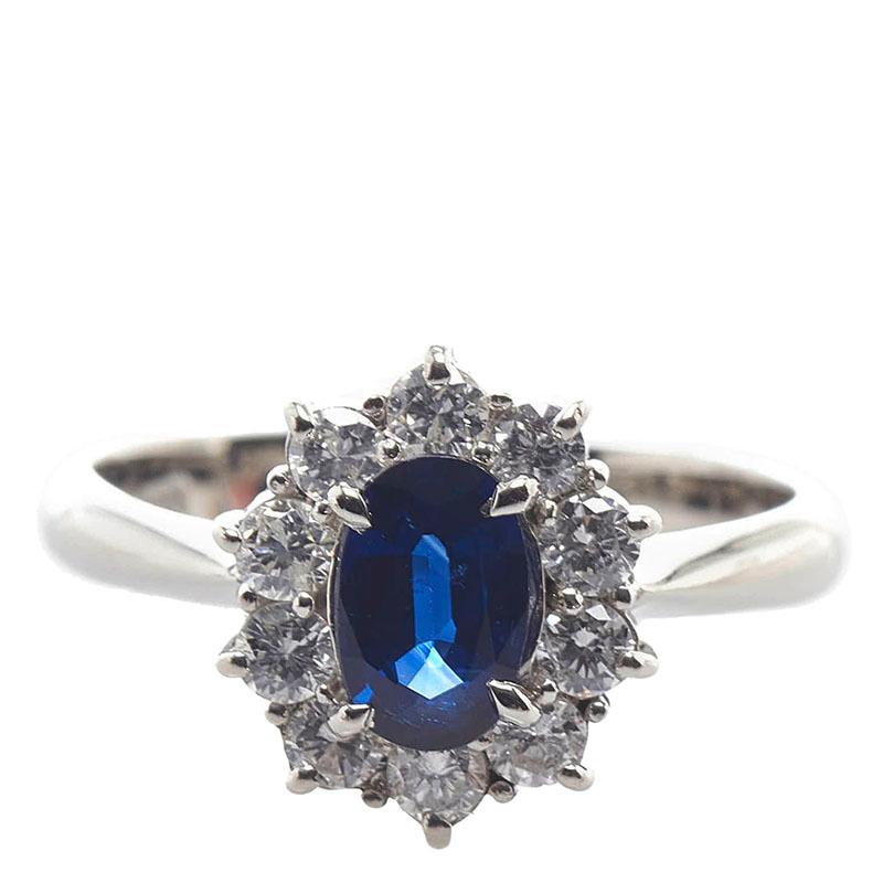 Pt900 プラチナ サファイア0.65ct ダイヤ0.47ct リング 指輪 レディース 11.5号 中古 : 1-0086246 : 銀座パリス Yahoo!ショッピング店 - 通販 ...