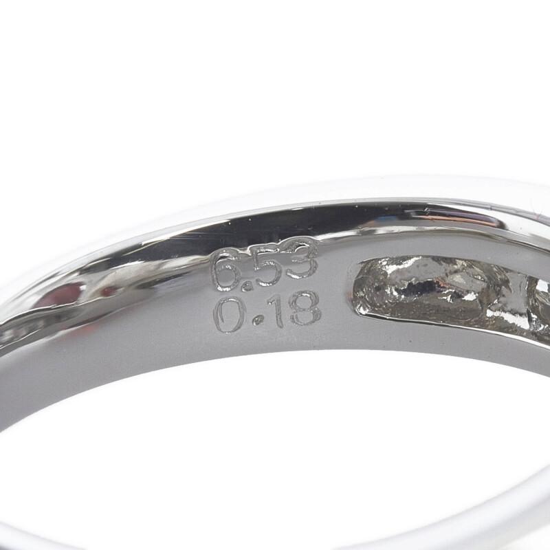 Pt900 プラチナ ガーネット6.53ct ダイヤ0.18ct リング 指輪 レディース 11号 中古 : 銀座パリス Yahoo!ショッピング店 - 通販 - Yahoo!ショッピング