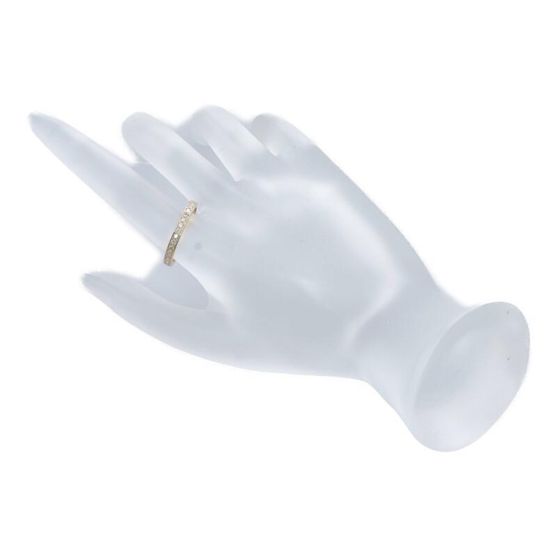 K18YG イエローゴールド ダイヤ0.35ct リング 指輪 レディース 14号 中古 : 銀座パリス Yahoo!ショッピング店 - 通販 - Yahoo!ショッピング