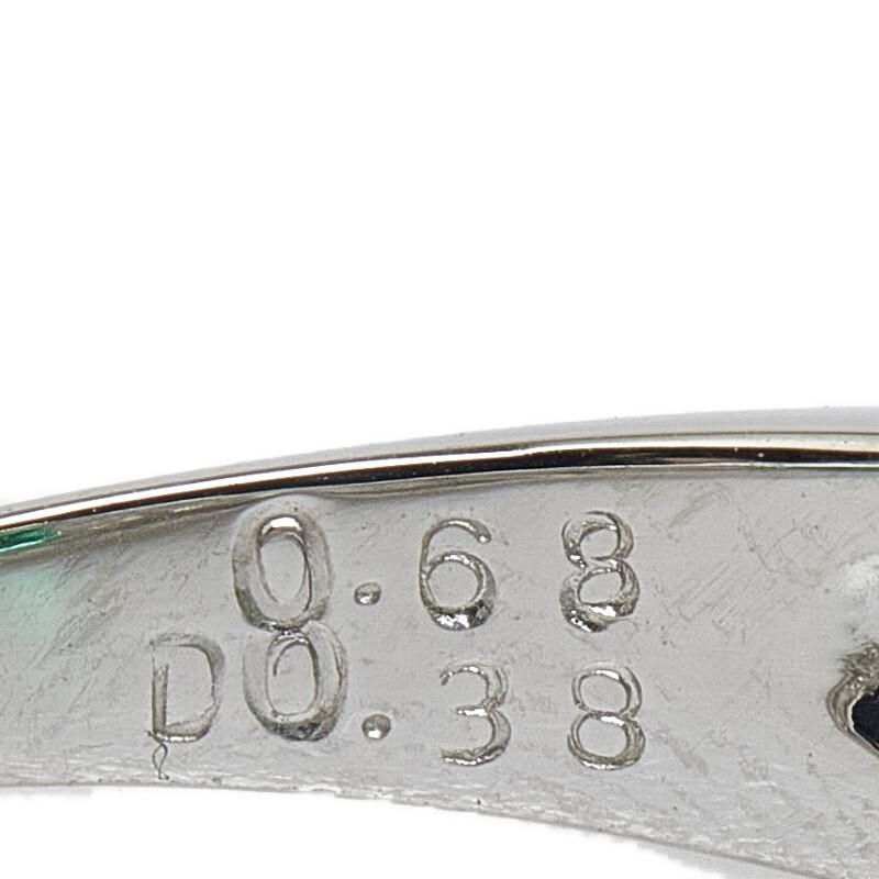 Pt900 プラチナ エメラルド0.68ct ダイヤ0.38ct リング 指輪 レディース 12.5号 中古 :1-0112330:銀座パリス Yahoo!ショッピング店 - 通販 ...