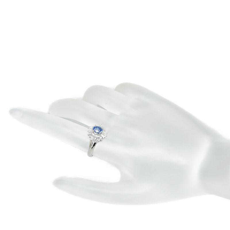 Pt900 プラチナ サファイア1.01ct ダイヤ0.59ct リング 指輪 レディース 10号 中古 : 銀座パリス Yahoo!ショッピング店 - 通販 - Yahoo!ショッピング