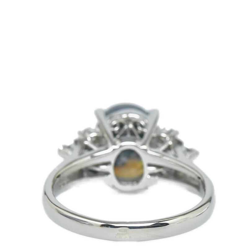 Pt900 プラチナ ブラックオパール1.34ct ダイヤ0.20ct リング 指輪 レディース 8号 中古 :1-0115982:銀座パリス Yahoo!ショッピング店 - 通販 ...