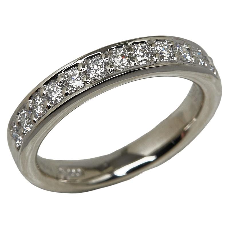 Pt900 プラチナ ダイヤ0.45ct TRECENTI ハーフエタニティリング リング 指輪 レディース 9.5号 中古 : 銀座パリス Yahoo!ショッピング店 - 通販 ...