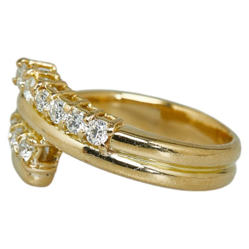 星の砂 K18YG イエローゴールド ダイヤ0.39ct リング 指輪 レディース 5号 中古 : 銀座パリス Yahoo!ショッピング店 - 通販 - Yahoo!ショッピング