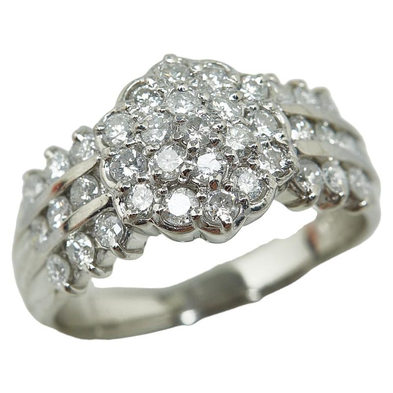 Pt900 プラチナ ダイヤ1.30ct リング 指輪 レディース 12号 中古 : 銀座パリス Yahoo!ショッピング店 - 通販 - Yahoo!ショッピング