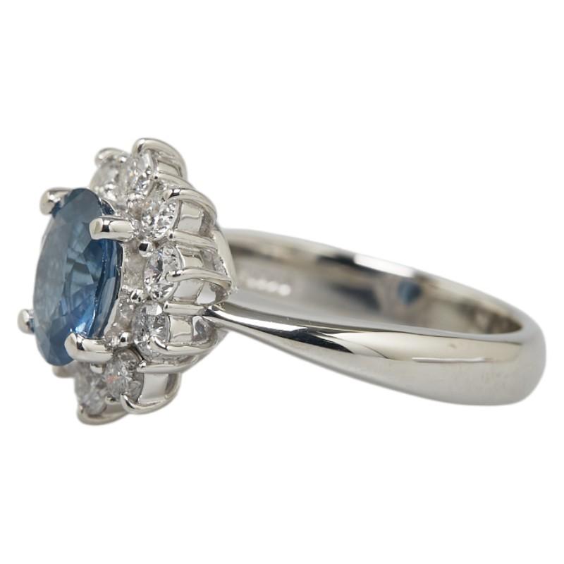 Pt900 プラチナ サファイア1.37ct ダイヤ0.70ct リング 指輪 レディース 10.5号 中古 : 銀座パリス Yahoo!ショッピング店 - 通販 - Yahoo!ショッピング