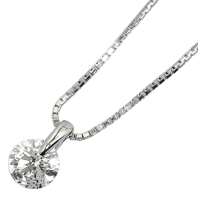 Pt900 プラチナ Pt850 ダイヤ1.01ct ネックレス レディース 中古 : 銀座パリス Yahoo!ショッピング店 - 通販 - Yahoo!ショッピング