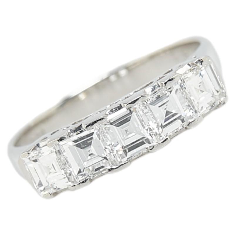 Pt900 プラチナ ダイヤ1.31ct 一文字 リング 指輪 レディース 12号 中古 : 1-0163825 : 銀座パリス Yahoo!ショッピング店 - 通販 - Yahoo!ショッピング