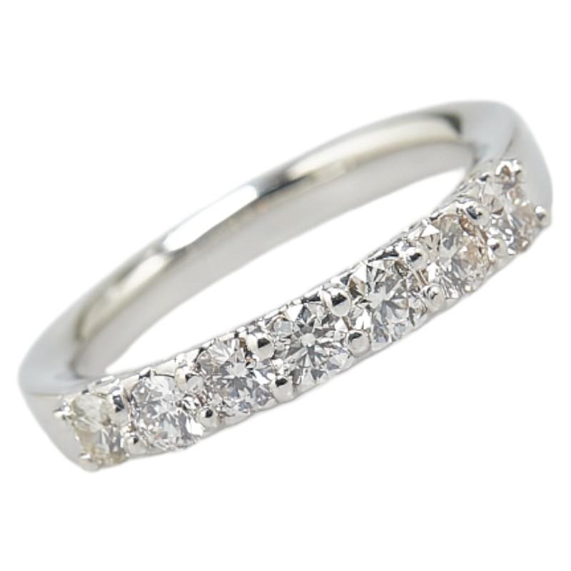 Pt900 プラチナ ダイヤ0.50ct ラインストーン リング 指輪 レディース 7号 中古 : 銀座パリス Yahoo!ショッピング店 - 通販 - Yahoo!ショッピング