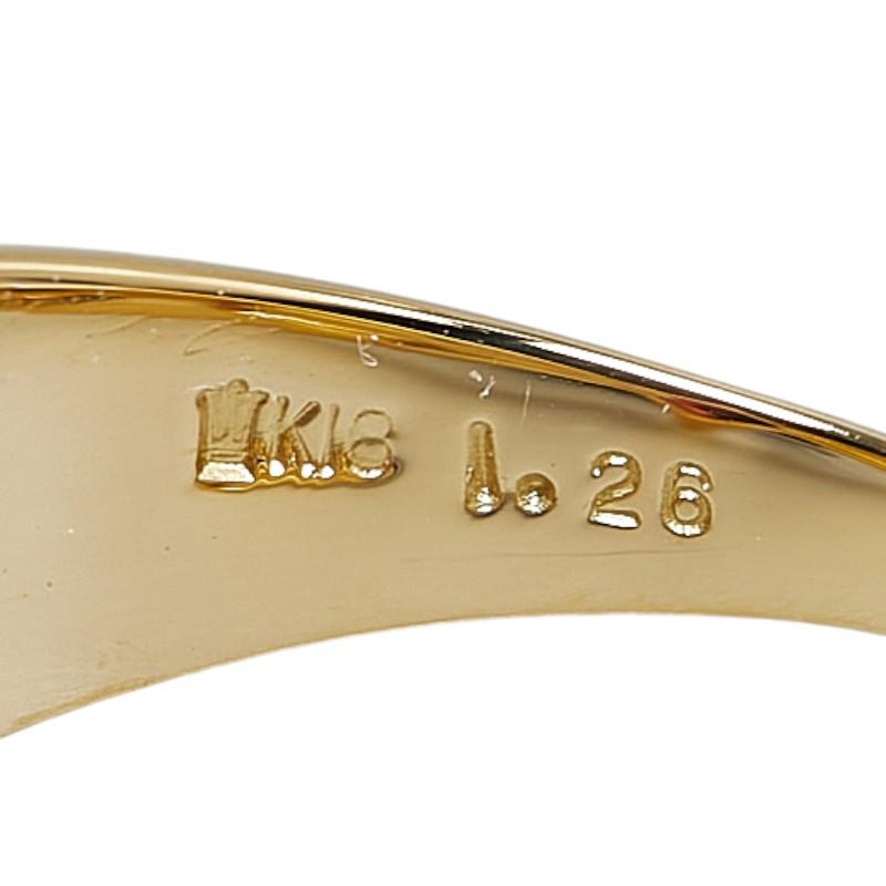 K18YG イエローゴールド ガーネット1.26ct ダイヤ0.08ct リング 指輪 レディース 9.5号 中古 : 1-0168415 : 銀座パリス Yahoo!ショッピング店 - 通販 ...