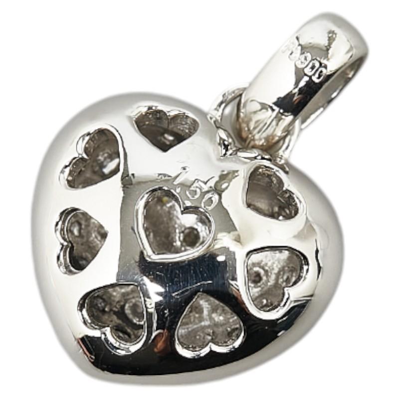 Pt900 プラチナ ダイヤ1.50ct ハートモチーフ ペンダントトップ レディース 中古 : 銀座パリス Yahoo!ショッピング店 - 通販 - Yahoo!ショッピング