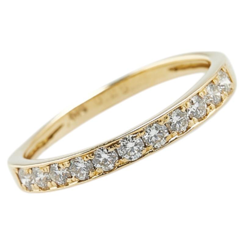 K18YG イエローゴールド ダイヤ0.30ct ハーフエタニティ リング 指輪 レディース 8号 中古 : 1-0179024 : 銀座パリス Yahoo!ショッピング店 - 通販 ...