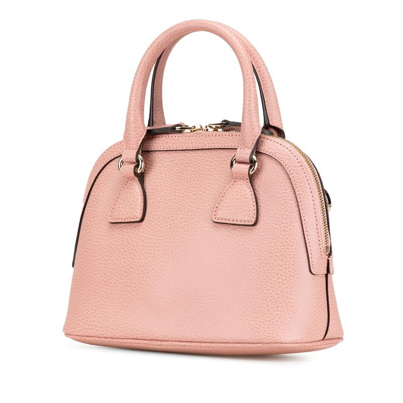 グッチ インターロッキングG ハンドバッグ ショルダーバッグ 2WAY 449661 オレンジ レザー レディース GUCCI 【中古】 GUCCI（グッチ） インターロッキングG ハンドバッグ ショルダーバッグ