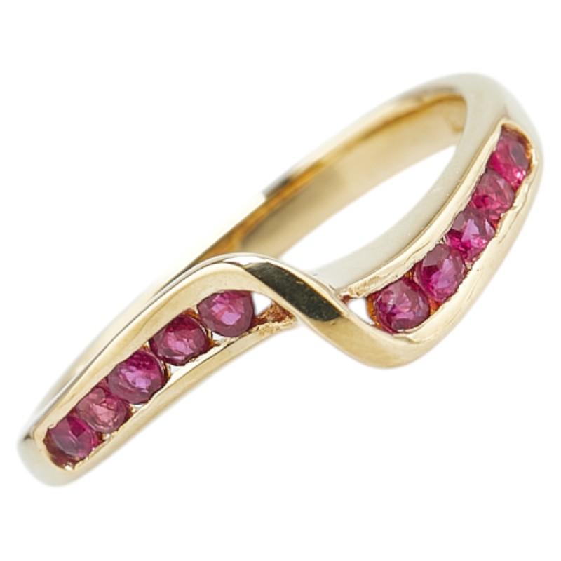 K18YG イエローゴールド ルビー0.37ct リング 指輪 レディース 10号 中古 : 1-0184033 : 銀座パリス Yahoo!ショッピング店 - 通販 - Yahoo!ショッピング
