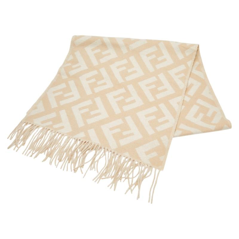 フェンディ FF柄 マフラー ベージュ レディース FENDI 【中古】 : 1-0184560 : 銀座パリス Yahoo!ショッピング店 - 通販 - Yahoo!ショッピング