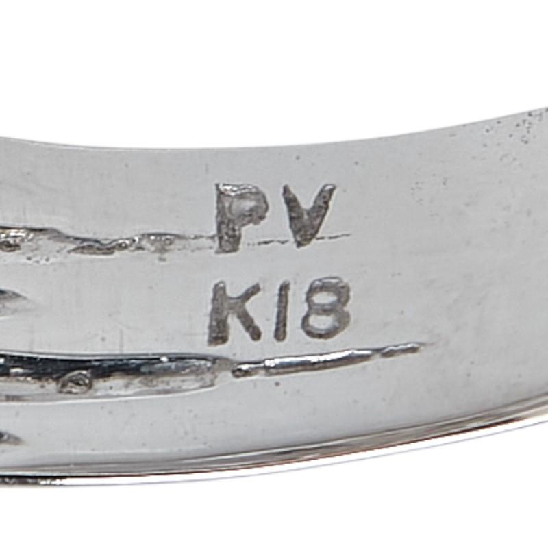 ポンテヴェキオ K18WG ホワイトゴールド ダイヤ0.10ct リボン モチーフ リング 指輪 レディース Ponte Vecchio 13号 中古 : 1-0185117 : 銀座パリス ...